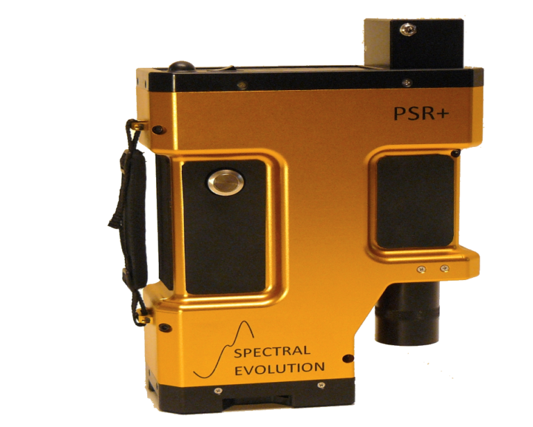 The PSR+ Portable Spectroradiometer for Field used.